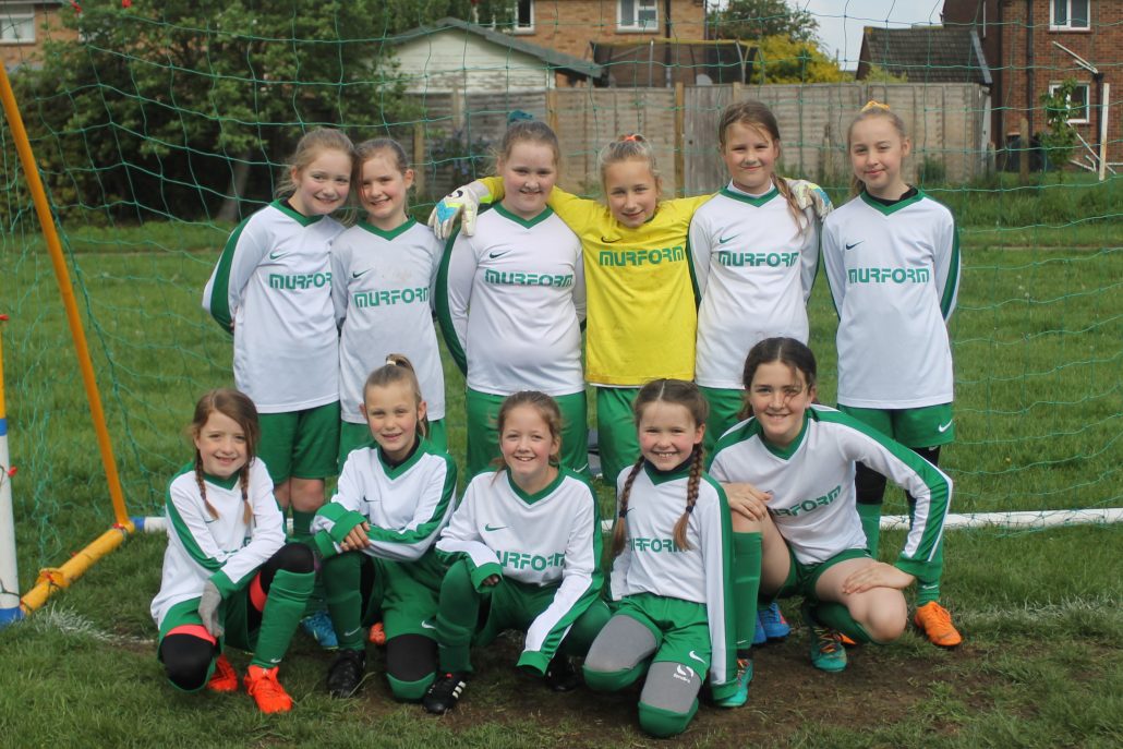 Wootton Rangers Under 10's Girls - Murform - Formwork Contractor