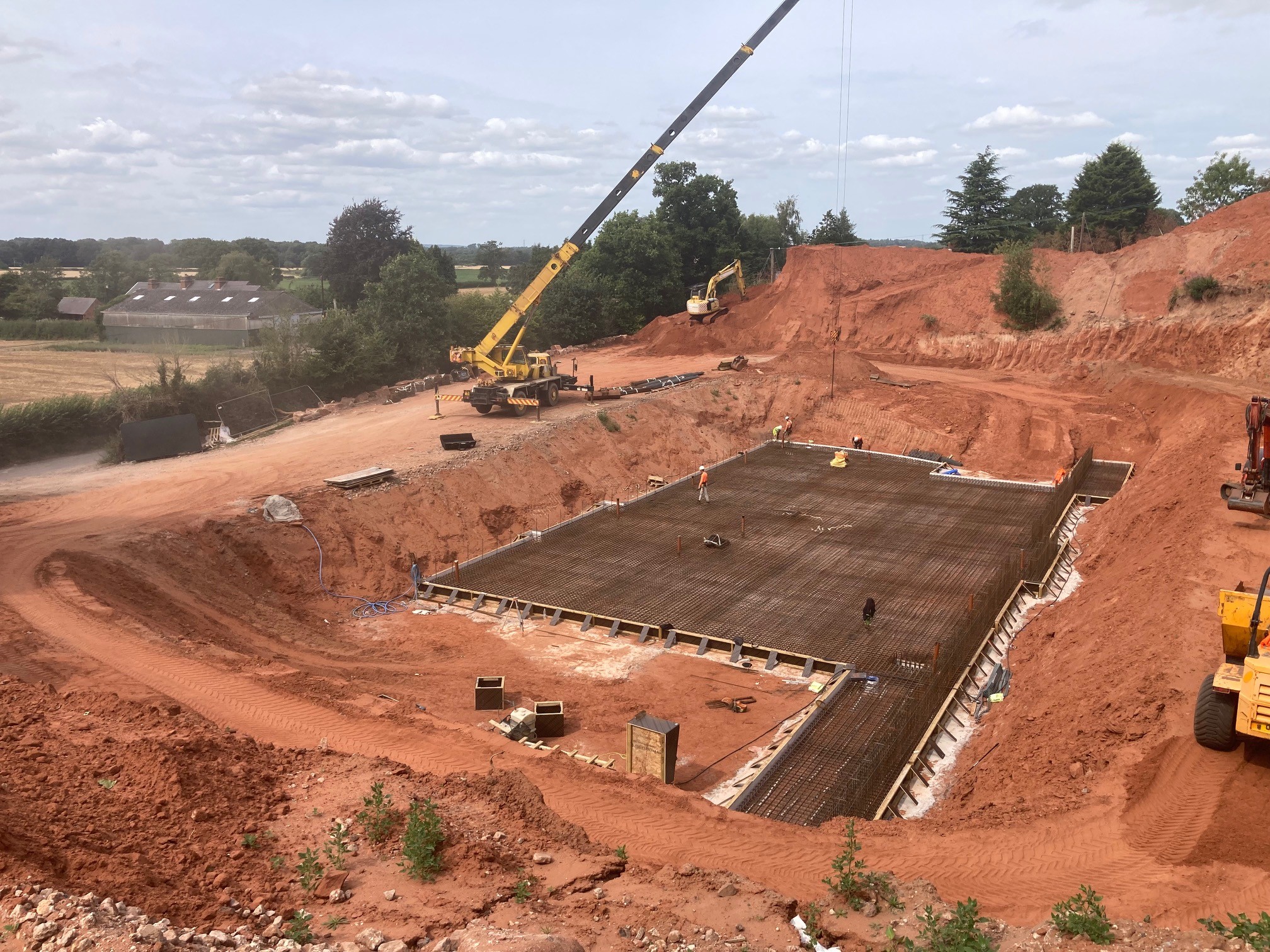 Wolverhampton Basement - Murform - Formwork Contractor